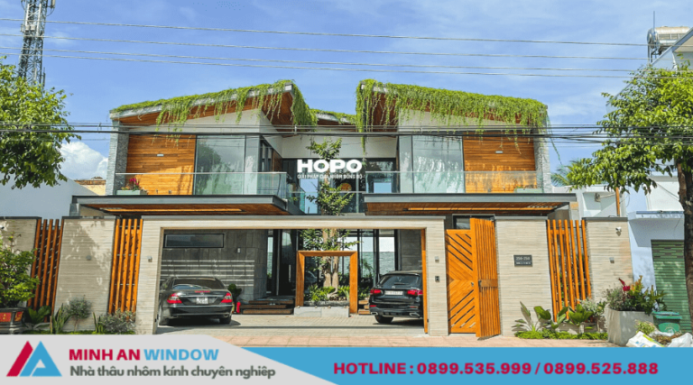 Thi công lắp đặt cửa nhôm Hopo tại Thái Bình