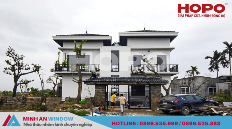 Thi công lắp đặt cửa nhôm Hopo tại Hưng Yên trọn gói giá tốt 2025